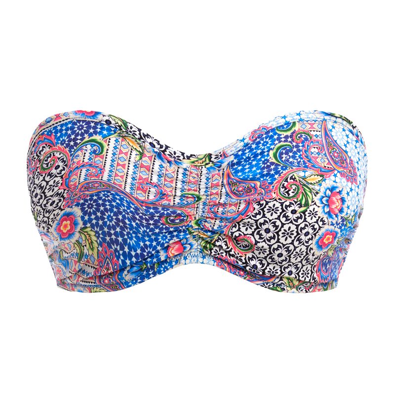 Freya Bademode Boho Breeze Bandeau Bikini Oberteil Multi | Annadiva