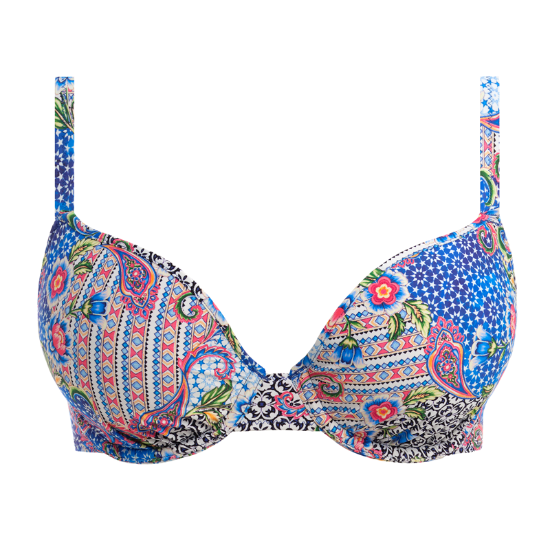 Freya Bademode Boho Breeze Vorgeformtes Bikini Oberteil Multi | Annadiva