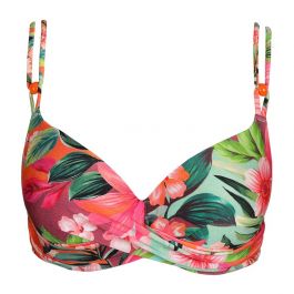 Marie Jo Swim Norma Jeanne Twist Bikini Oberteil Tropical Sunset - Annadiva