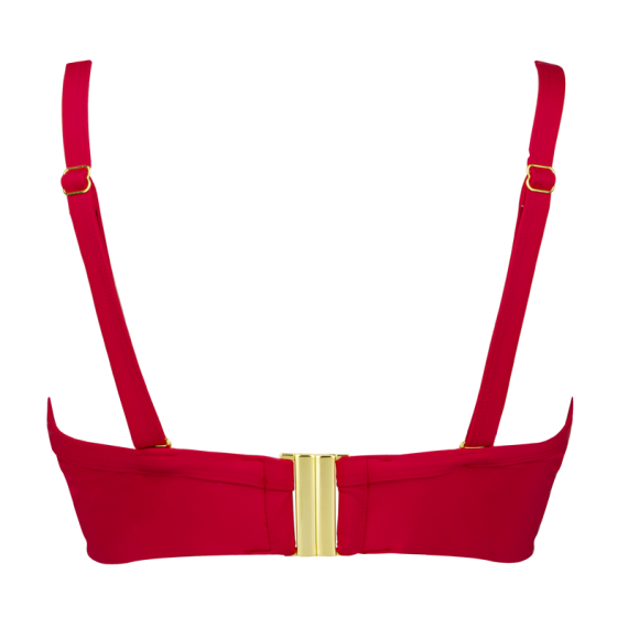 Annadiva Swim Rouge Longline Bikini Oberteil Strawberry - Annadiva